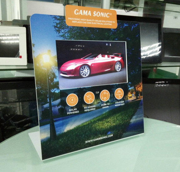 Customized POS Player / Video LCD Brochure Point of Purchase LCD ...